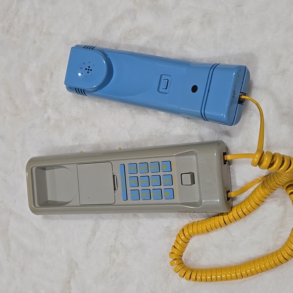 Swatch | Other | Vintage Swatch Twin Phone Like New Retro Colors Blue ...